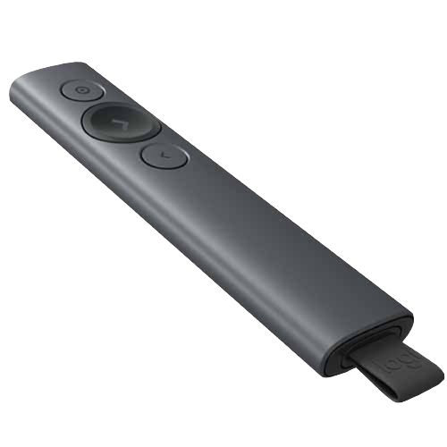 Logitech Spotlight Wireless Presentation Remote (Slate) – UnicornComputers
